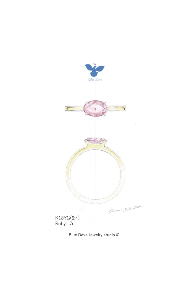 Drawing Jewelry Design | 東京の彫金教室 DOVE Academy of Jewelry Arts